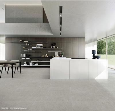 China AAA Grade Grey Soft Glazed Porcelain Tile 750x1500mm for sale