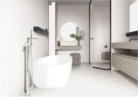 China 600x1200mm Cream-White Antibacterial Indoor Porcelain Floor Tile for sale