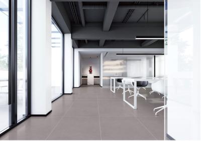 China Durable and Antibacterial Dark Gray Matt Porcelain Tile 600x1200mm Grade AAA for sale