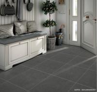 China 600x1200mm Dark Gray Matt Porcelain Tile for Bathroom and Bedroom for sale