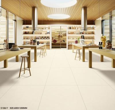 China AAA Grade Soft Glazed Porcelain Tile 600x1200mm Indoor Floor Clay for sale