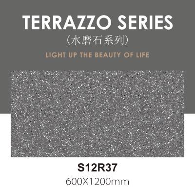 China Non-Slip 600x1200mm Terrazzo Porcelain Indoor Floor Tiles for sale