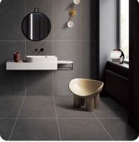 China Non-Slip Dark Gray Porcelain Floor Tile 600x1200mm AAA Grade for sale