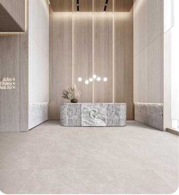 China 600x1200mm Beige Soft Glazed Porcelain Floor Tile AAA Grade for sale