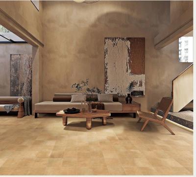 China Anti-Slip Light Brown Ceramic Floor Tiles 600x600mm AAA Grade for sale