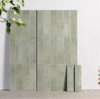 China Light Green Modern Ceramic Wall Tiles 400x800mm for sale