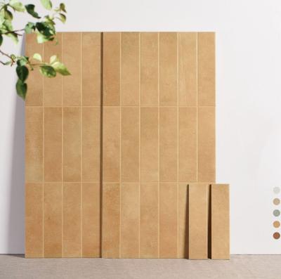 China Non-Slip Ceramic Wall Tiles 400x800mm Light Brown AAA Grade for sale
