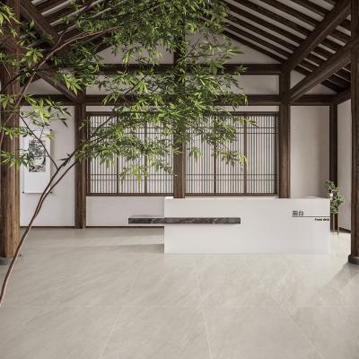 China Beige Porcelain Wall Tiles 48x24 Inch AAA Grade Clay ISO13006 for sale