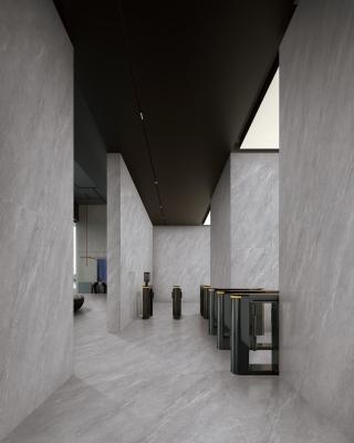 China Gray Glazed Porcelain Wall Tiles 24x48 Inch AAA Grade for sale