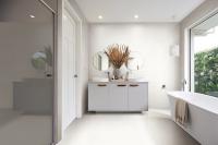 China 400x800mm White Glazed Ceramic Wall Tile AAA Grade Clay for sale