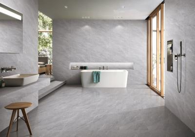 China Wear-Resistant Gray Glazed Ceramic Wall Tiles 400x800mm for sale