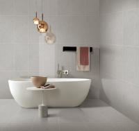 China 400x800mm Light Gray Glazed Ceramic Wall Tile AAA Grade for sale