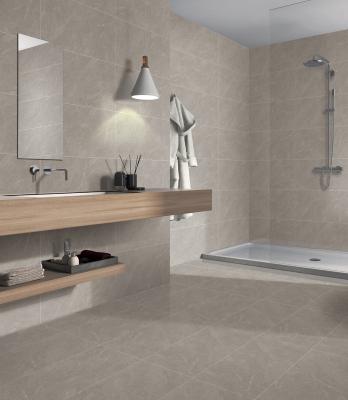 China 400x800mm Gray Soft Glazed Ceramic Wall Tile AAA Grade for sale
