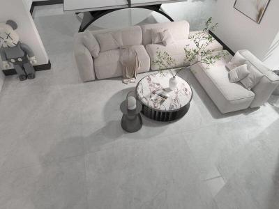 China Gray Polished Glazed Porcelain Tile 1200x1200mm Indoor Wall Floor for sale