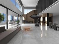 China 1200x1200mm Gray Polished Glazed Porcelain Tile Acid-Resistant for sale