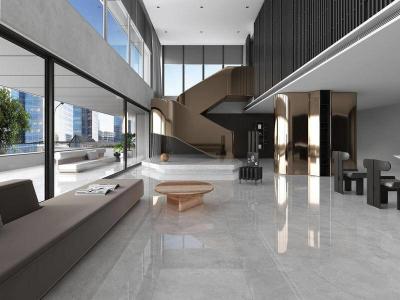 China 1200x1200mm Gray Polished Glazed Porcelain Tile Acid-Resistant for sale