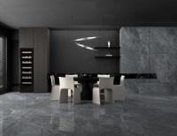 China Gray Polished Glazed Porcelain Tile 1200x1200mm for Bathroom Floor for sale