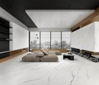China White Soft Glazed Porcelain Tile 1200x1200x9mm Indoor Floor for sale