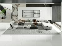 China White Polished Porcelain Tile 900x1800mm for Indoor Floor for sale