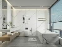 China White Polished Porcelain Tile 900x1800mm Antibacterial Non-Slip AAA Grade for sale