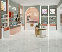 China White Polished Glazed Porcelain Tile 900x1800mm Non-Slip Floor for sale
