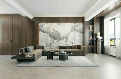 China White Polished Glazed Porcelain Tile 900x1800mm for Floor and Wall for sale