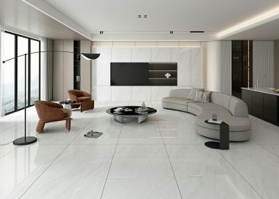 China 900x1800mm Grey Polished Glazed Porcelain Tile 0.5% W.A for sale