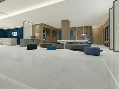 China Gray Polished Glazed Porcelain Tile 900x1800mm for Indoor Floor for sale