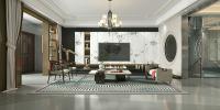 China White Polished Glazed Porcelain Tile 900x1800x9mm Indoor Floor Wall for sale