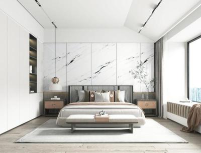 China White Polished Glazed Porcelain Tile 900x1800mm Indoor Floor for sale