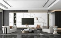 China Carrara Polished Glazed Porcelain Tile 900x1800mm Indoor Floor Wall for sale
