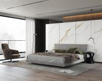 China Polished Glazed Porcelain Tile Carrara White 900x1800mm for sale