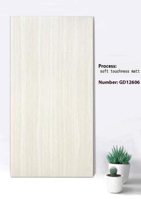 China Beige Gray 600x1200mm Soft Touchness Matt Outdoor Stone Tile for sale