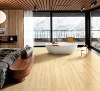 China AAA Grade Wooden Porcelain Tiles 250x1500mm Brown Yellow Clay for sale
