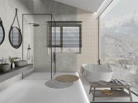 China AAA Grade 600x1200mm Light Gray Porcelain Floor Tile for sale