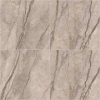 China Brown Polished Sintered Stone Slabs 1200x1200mm for Indoor Floor for sale