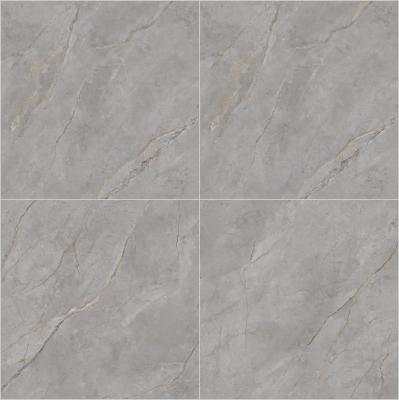 China Gray Polished Sintered Stone Slab 1200x1200mm Indoor Floor for sale