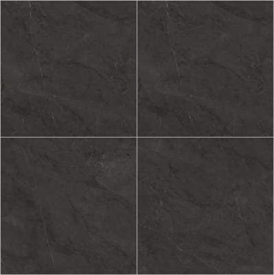 China Dark Gray Polished Sintered Stone Slab 1200x1200mm for sale