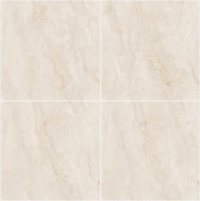 China Light Yellow 800x800mm Polished Glazed Porcelain Tiles for sale