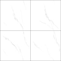 China White Stain-Resistant And Firebrick 800x800mm Carrara Polished Glazed Porcelain Tiles For Bedroom And Project for sale