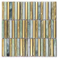 China 282x294mm No Fade And Eco-Friendly Natural Stone Mosaics For Balcony And Living Room for sale