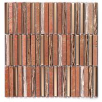 China Stunning 282x294mm Interior Wall Natural Stone Mosaics For Dining Room and Creative Decoration for sale