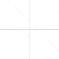 China Carrara and Firebrick 1000x1000mm Porcelain Glazed Polished Tiles For Dining Room and Balcony for sale