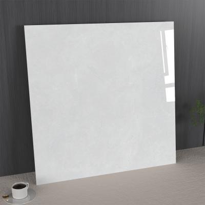 China Waterproof And Stain-Resistant 1mx1m Gray Marble Inside Floor Polished Glazed Porcelain Tile For Balcony And Project for sale
