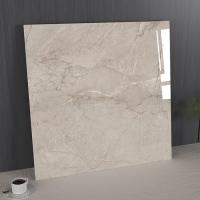 China Stylish Decorative 1000x1000mm Gray Indoor Floor Polished Glazed Porcelain Tile For Apartment and Living Room for sale