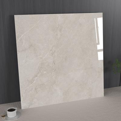China Non-Slip Waterproof 1mx1m Inside Floor Gray Polished Glazed Porcelain Tile For Kitchen	and Bedroom for sale