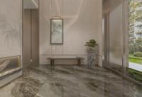 China 1000x1000mm Non-Slip	Acid-Resistant Gray Indoor Floor Polished Glazed Porcelain Tile	For Decoration and Shopping Mall for sale