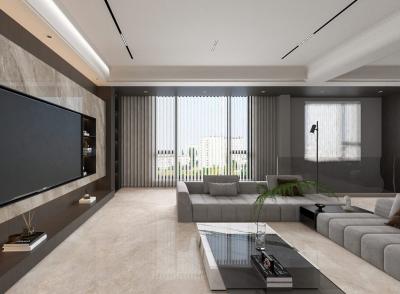 China Light Brown 1mx1m Stylish Scratch-Resistant Inside Floor Polished Glazed Porcelain Tile For	Renovation and Bedroom for sale