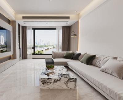 China Scratch-Resistant Stylish	Inside Floor 1000x1000mm Polished Glazed Porcelain Tile For Office Design for sale