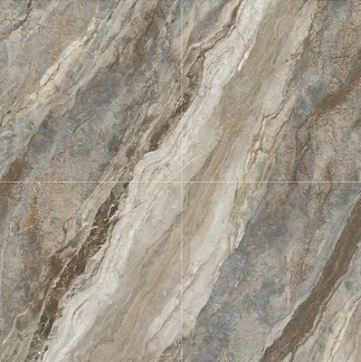 China Stain-resistant Brown 1mx1m Polished Luxury Stone Tiles For Building 3 Styles for sale